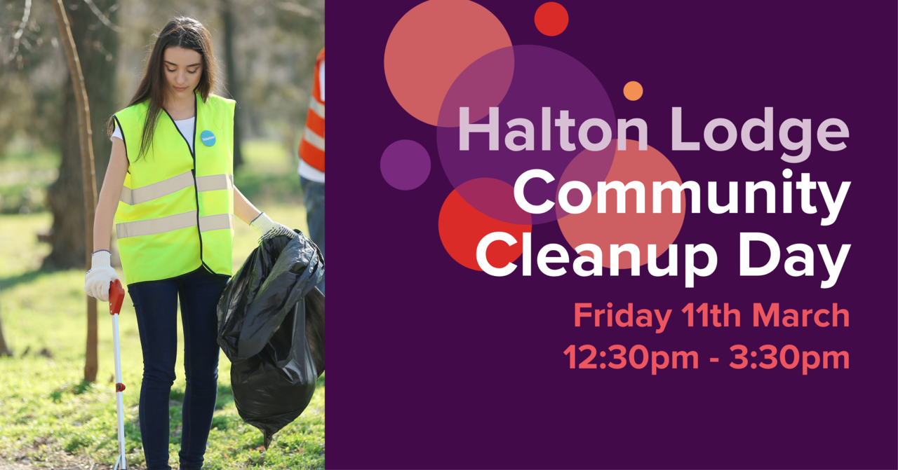 Community Cleanup day: Halton Lodge, Runcorn | Halton Housing