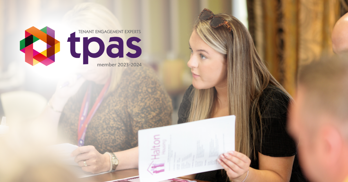 We’ve joined TPAS | Halton Housing